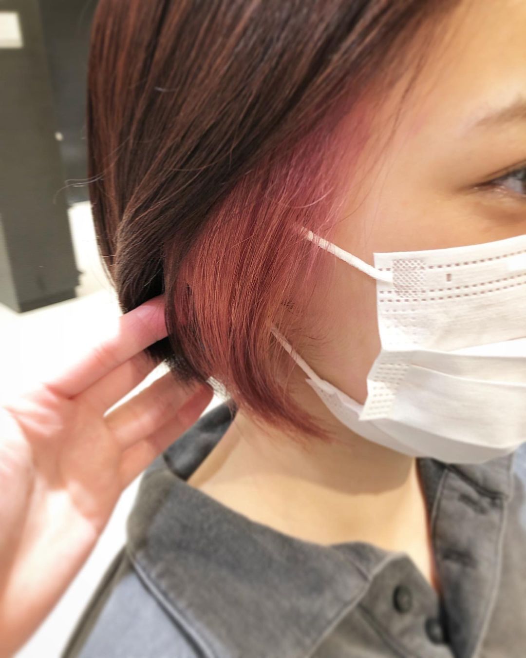 inner color ペールピンク🍑 | 千葉・市原・茂原・佐倉の美容院・美容室クリック（CLiC）ディックス（dix）