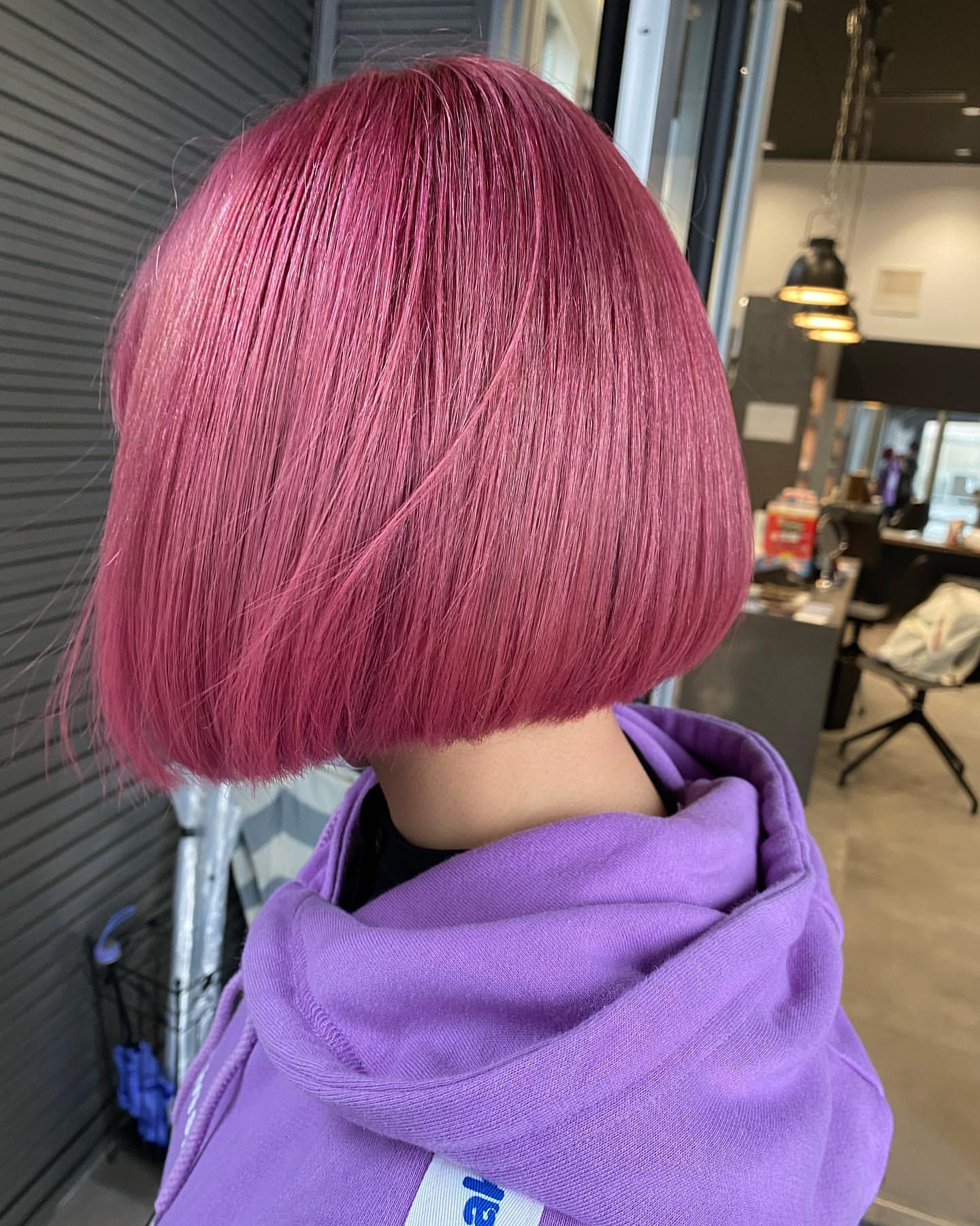 pink ️bob🍓 | 千葉・市原・茂原・佐倉の美容院・美容室クリック（CLiC）ディックス（dix）