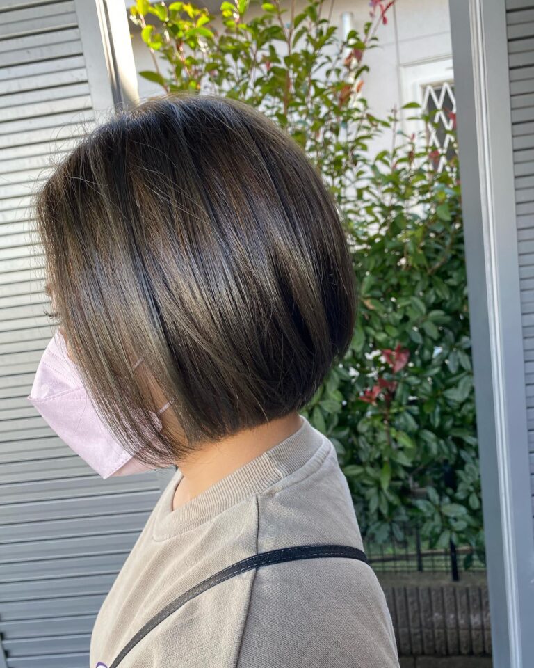 前下がりショートbob ︎🔥..丸… | 千葉・市原・茂原・佐倉の美容院・美容室クリック（CLiC）ディックス（dix）